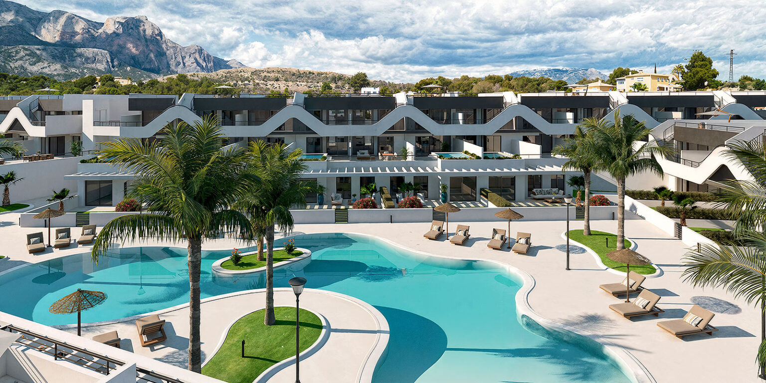 Luksusleiligheter bygges mellom Alfaz del Pi og Altea - SpaniaPosten ...